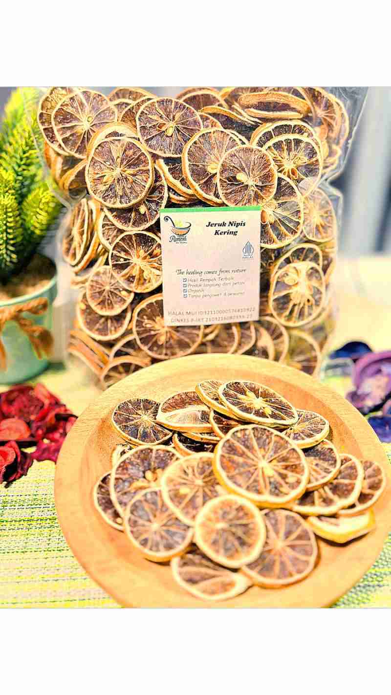 Promo Jeruk Nipis Kering / Driedlime Slice 100 Gram - 1 Kg Diskon 13% ...