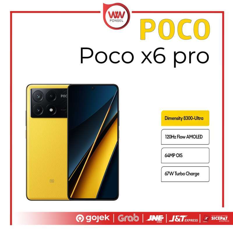 Jual Hp Poco X6 Pro Ram 12GB Internal 512GB Garansi Resmi - Yellow di ...