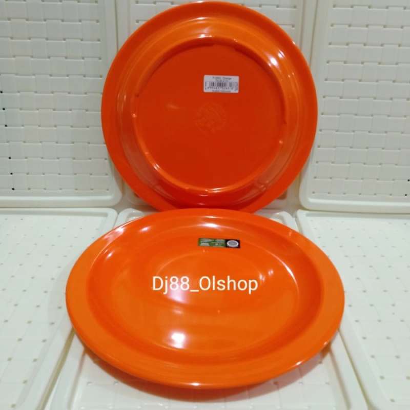 Jual Piring Makan Ceper Melamin 10 inch Merk Golden Flying Fish P-1002 ...