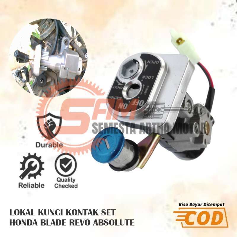 Jual Kunci Kontak Set Honda Blade Revo Absolute Starter Switch Motor ...