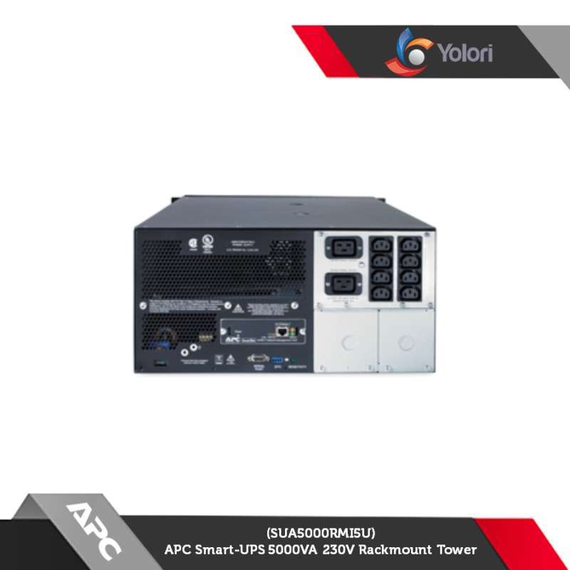 Jual APC Smart-UPS 5000VA 230V Rackmount Tower SUA5000RMI5U di Seller ...