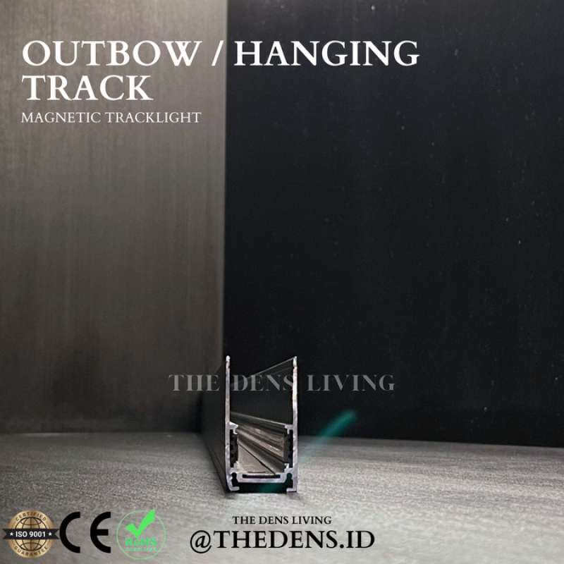 Promo LED MAGNETIC TRACK LIGHT REL LAMPU TRACKLIGHT RAIL 1 METER ...