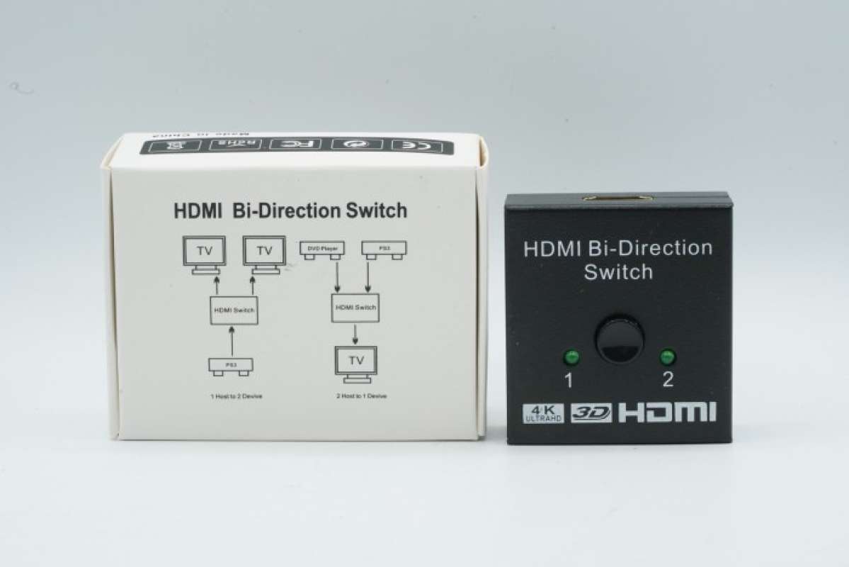 Promo Sale Hdmi Switch Bi Direction 4k 3d 1x2 2x1 Switch Splitter Ultra Hd 1080p Diskon 50 Di