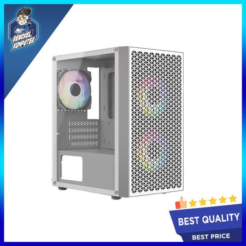 Jual CASING PC VENOMRX BALDUR OMEGA WHITE di Seller bengkelkomputerptk ...