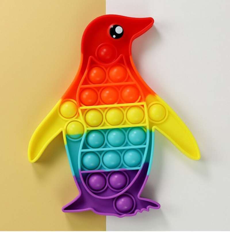 Promo POP IT PUSH POP FIDGET BUBBLE TIK TOK TOY -GANI12 - Penguin ...