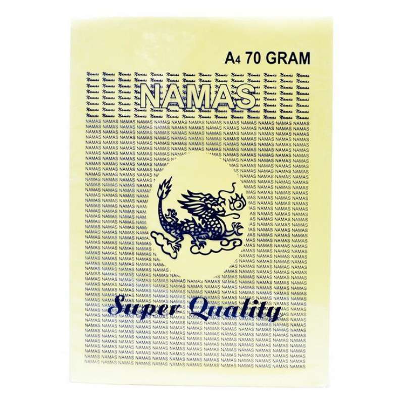 Jual Namas Warna A4 70 gr - Biru di Seller Bina Mandiri Stationery ...