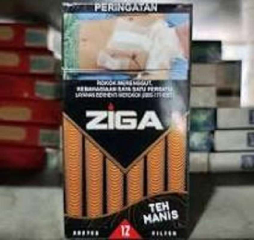 Jual 1 SLOP ZIGA ROKOK KRETEK FILTER 12'S TEH MANIS BKS di Seller ...