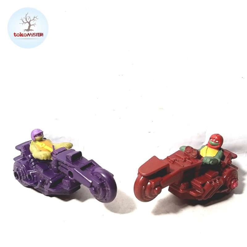 Jual Raphael Donatello Motor Bike TMNT Kura Ninja Turtles Race Mcd Meal ...