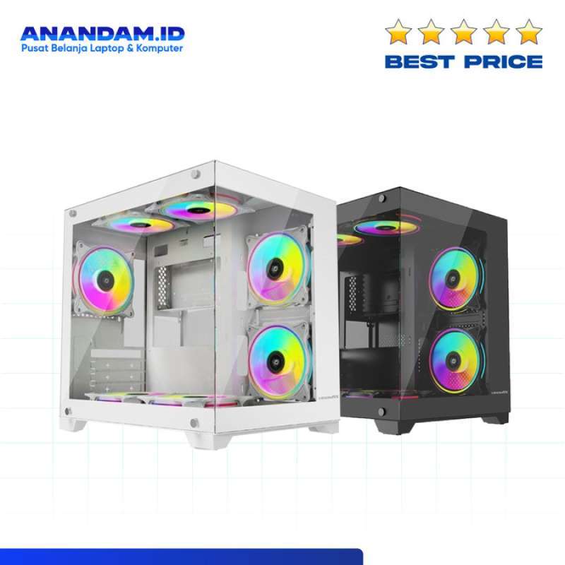 Jual Casing VENOMRX DAEMON CONTINENTAL S5 mATX Dual Chamber Gaming PC ...