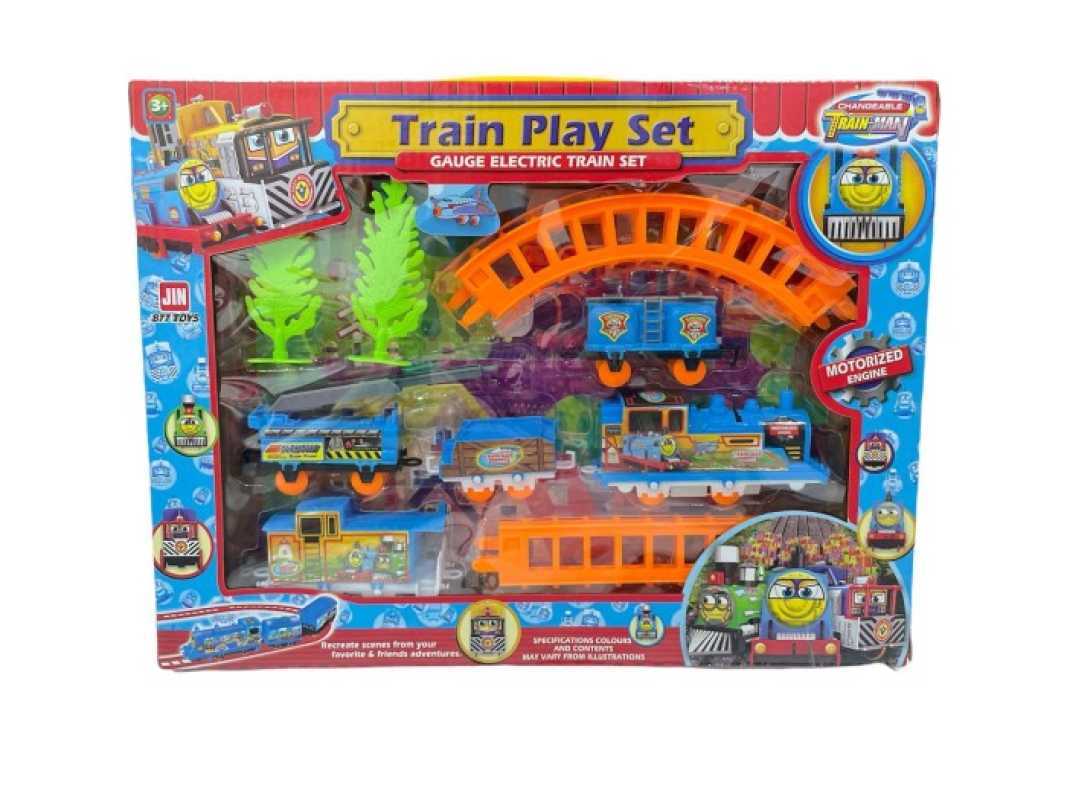 Promo Mainan Anak TRAIN PLAY SET GAUGE ELECTRIC TRAIN SET Kereta ...