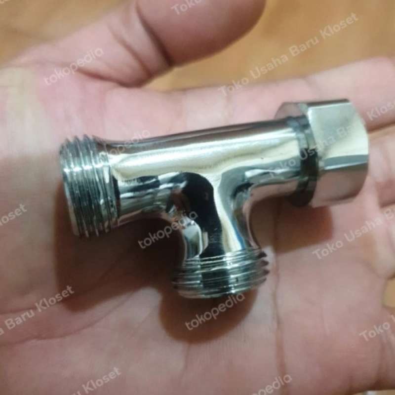 Promo TOTO THX 58 T JOINT NEPEL T TOTO UKURAN 1/2 BAHAN KUNINGAN Diskon 50% di Seller Selera ...