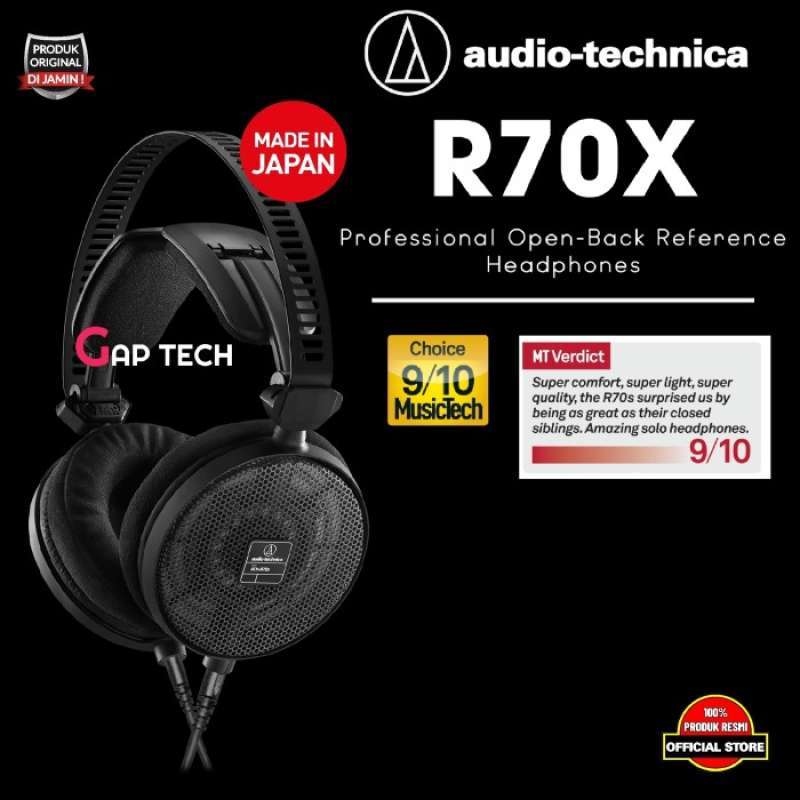 Promo New Audio Technica Ath R70X Professional Open Back Reference ...