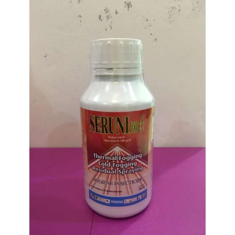 Promo Seruni 100 EC obat nyamuk malaria dan demam berdarah 500 ML ...