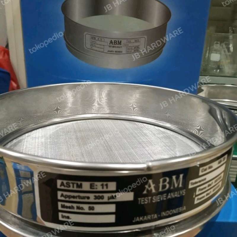 Promo Ayak Alat Test Seive Mesh 50 Merk Abm Diskon 23% di Seller ...