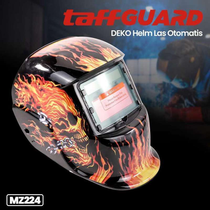 Promo DEKO Helm Las Otomatis Auto Darkening Welding Helmet MZ224 Helm ...