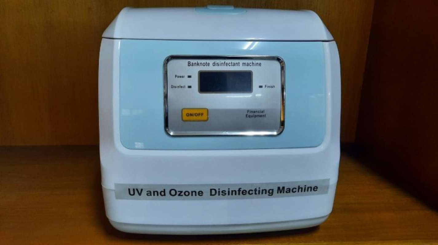 Promo Banknote/Money Disinfectant Sterilisasi Uang UVC Ozone Sterilizer ...