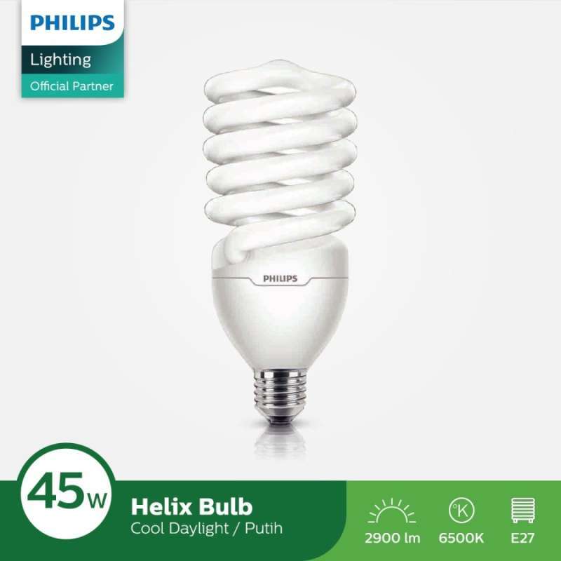 Jual Lampu Philips Helix 45w 45 watt Spiral di Seller Puncaksejahtera - Lorok Pakjo, Kota ...