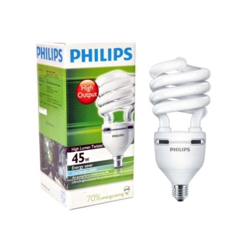 Jual Lampu Philips Helix 45w 45 watt Spiral di Seller Puncaksejahtera - Lorok Pakjo, Kota ...