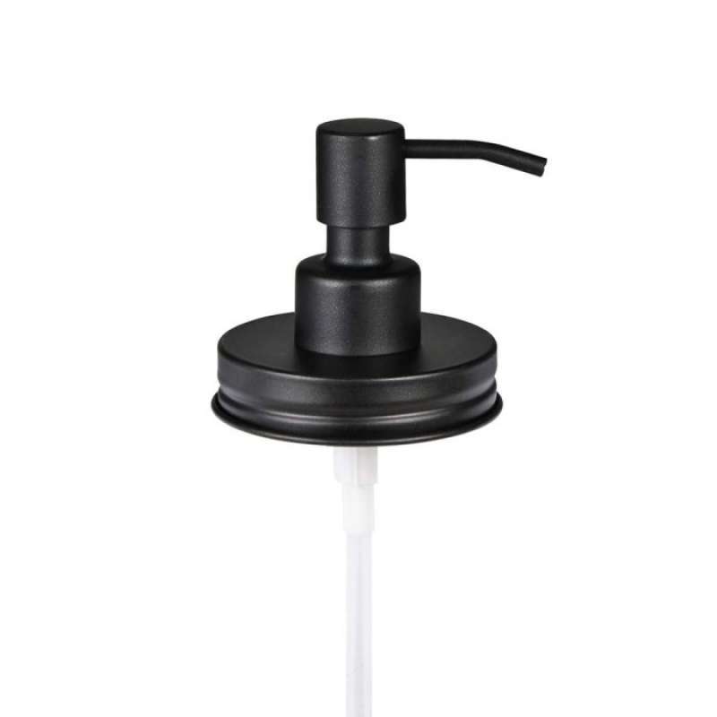 Promo BALL MASON JAR - Soap / Liquid Pump Dispenser - Black - untuk ...