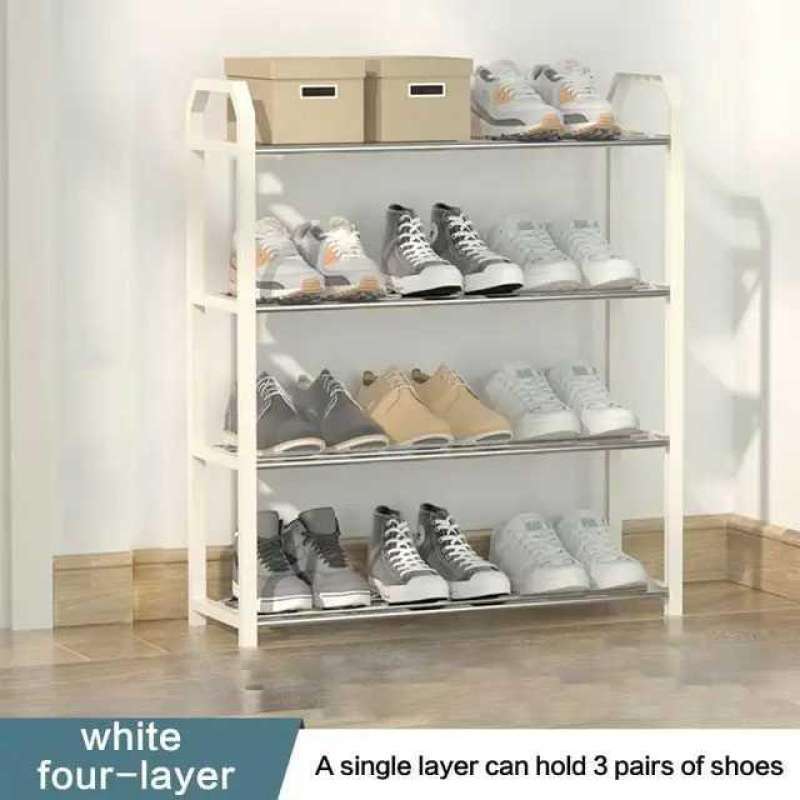 Jual SEVENTYTWO Rak Sepatu Shoes Rack Home Organizer Steel 4 Layer YT04 ...