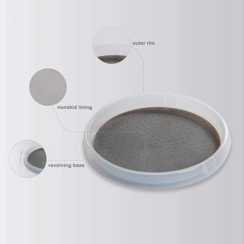 Jual Rak Botol Bumbu Dapur Model Putar Seasoning Rack Rotating 360 ...