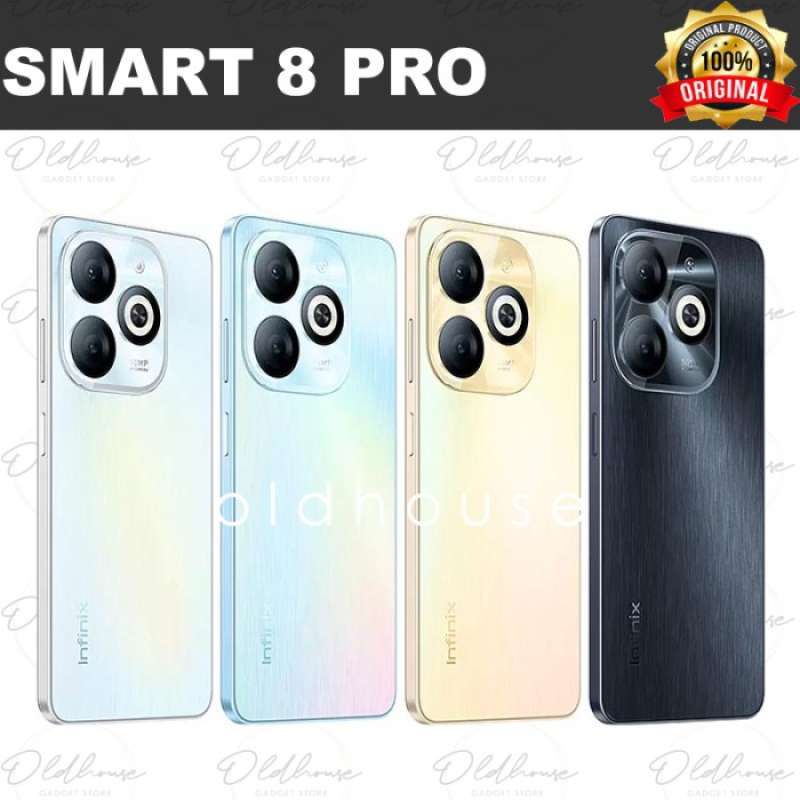 Jual Infinix Smart 8 Pro 8/128gb [8+4/128gb] Garansi Resmi Di Seller ...