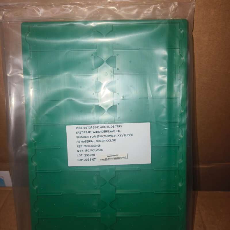 Jual Slide Tray/microscope slide tray. (isi 20 slides/folder. di Seller ...