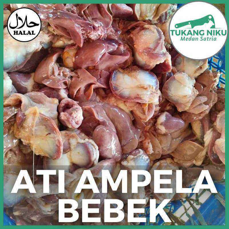 Jual ATI AMPELA BEBEK BERSIH - HALAL POTONG SEGAR BEKU FROZEN FRESH BEKASI DUCK HATI JEROAN ...
