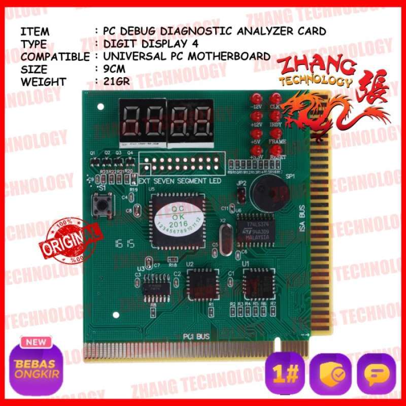 Promo Pc Debug Diagnostic Analyzer Pci Card 4 Digit Diskon 9% Di Seller ...