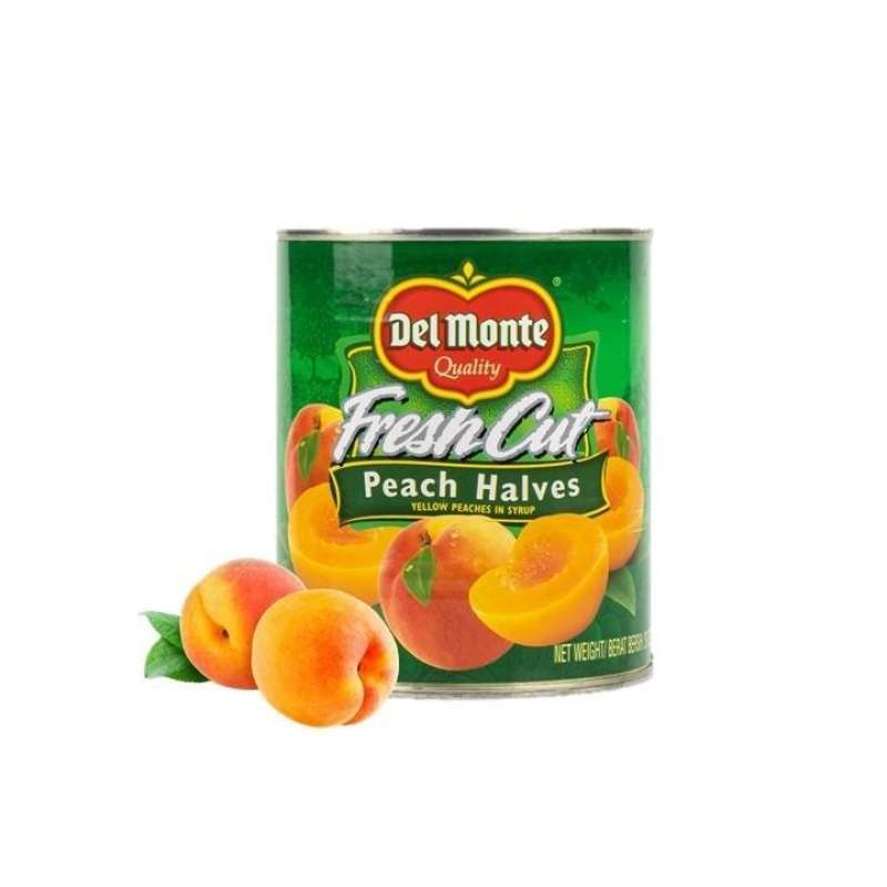 Jual Delmonte Peach Kaleng 825grx1 Pcs,buah Peach Dalam Kaleng Di ...