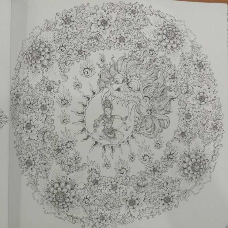 Jual Buku Mewarnai Dewasa : Bali Coloring Book Nirvana - I.b.g. Wiraga ...