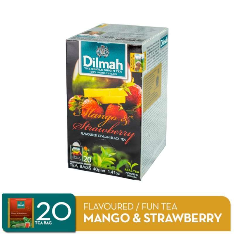 Jual Dilmah Fun Tea Mango & Strawberry di Seller DRI Official Store ...