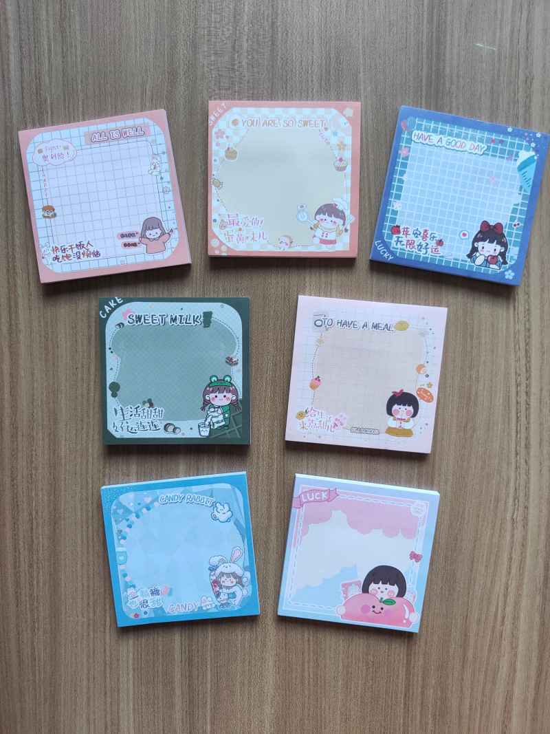 Jual Sticky Note Memo Sticky Notes Korean Style Memo Tempel Catatan ...