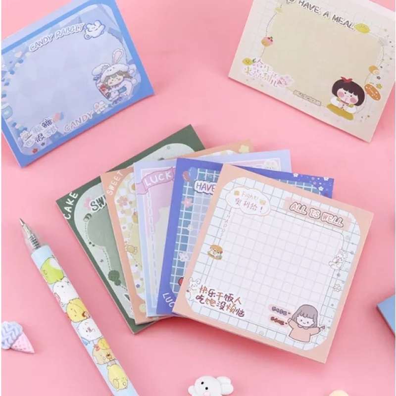 Jual Sticky Note Memo Sticky Notes Korean Style Memo Tempel Catatan ...