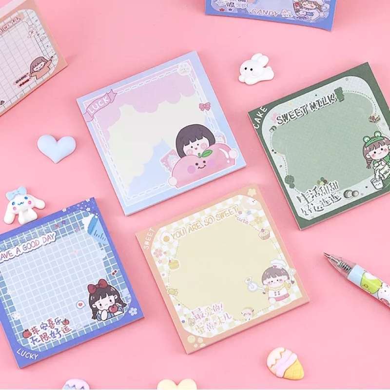 Jual Sticky Note Memo Sticky Notes Korean Style Memo Tempel Catatan ...