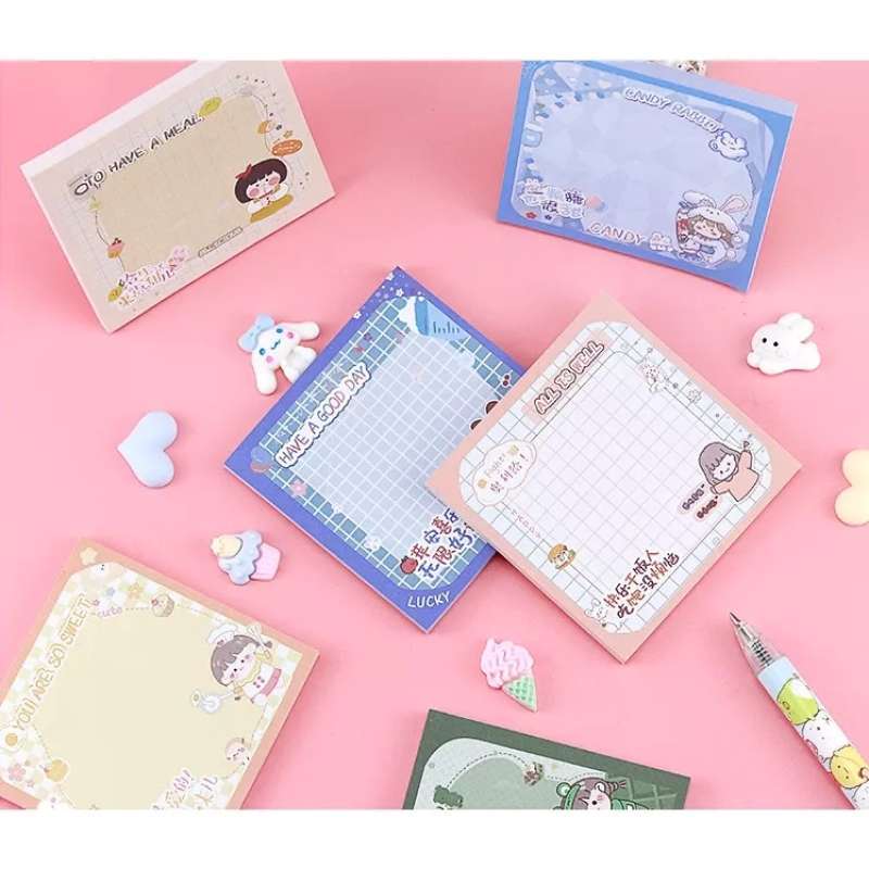 Jual Sticky Note Memo Sticky Notes Korean Style Memo Tempel Catatan ...