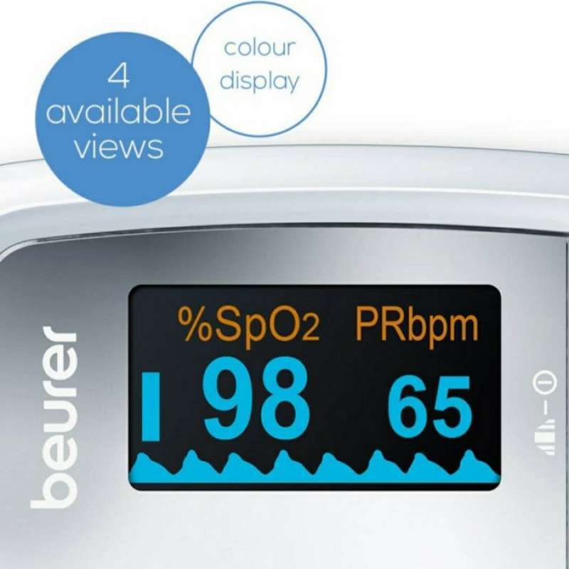 Promo Beurer Pulse Oximeter PO30 / Alat Saturasi Oksigen Diskon 33% di ...