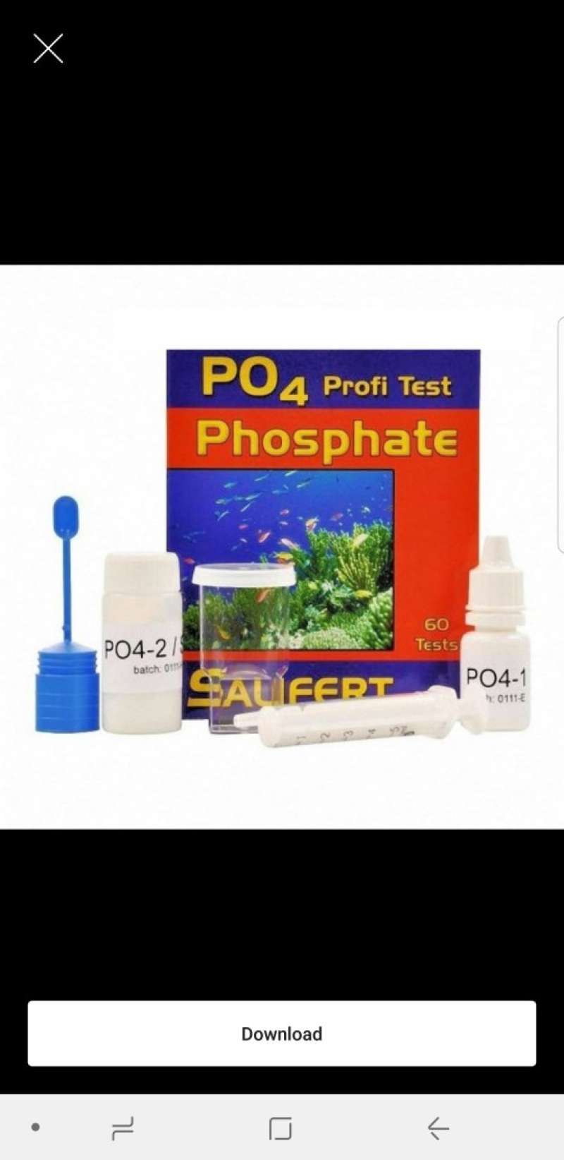 Promo Salifert Test Salifert Phosphate Test Salifert Po4 Test Diskon 33 ...