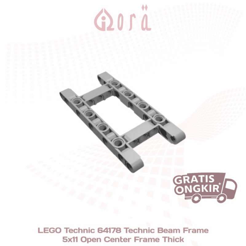 Promo LEGO Technic 64178 Technic Beam Frame 5x11 Open Center Frame ...