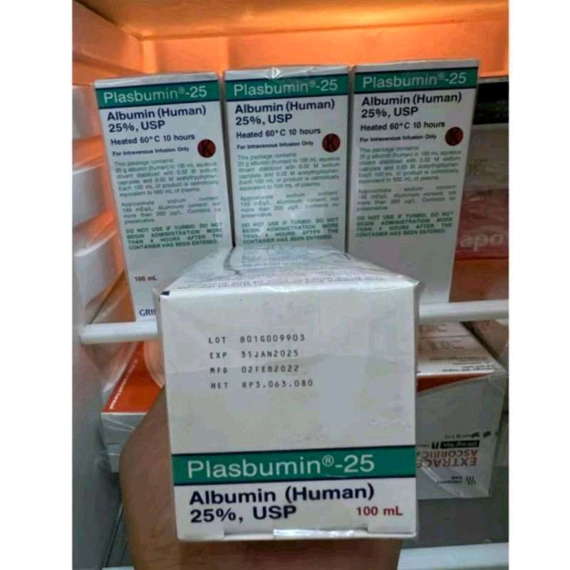 Plasbumin 25 100 Ml Lengkap Harga Terbaru Agustus 2024 | Blibli