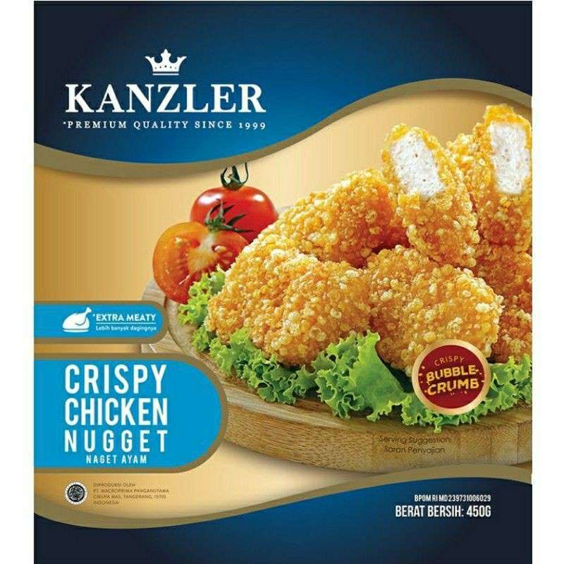Jual Kanzler Chicken Nugget Stick Original Crispy 450gr - Nugget Crispy ...