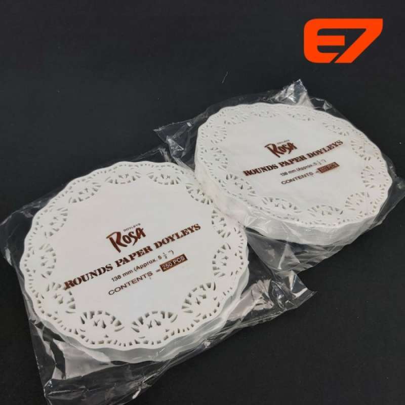 Promo Rosa Round Paper Doyleys - Kertas Tatakan Kue, Alas Kue, Alas ...