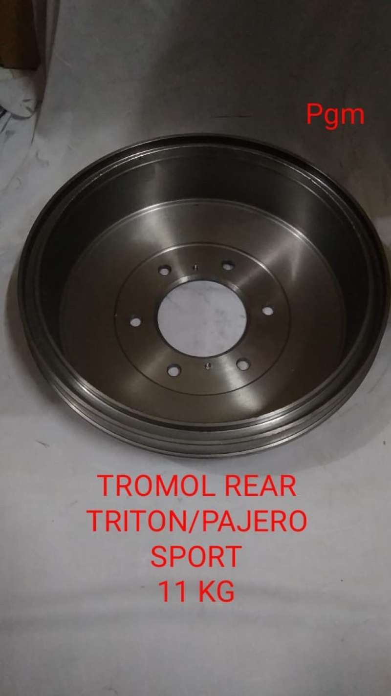 Promo Tromol belakang Brake drum rear Triton 2.500cc, triton 2.800cc ...