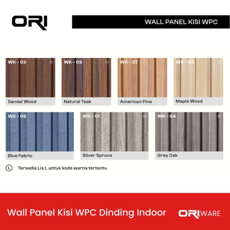 Promo Wall Panel Kisi Wpc Dinding Indoor Diskon 33% Di Seller Toko ...