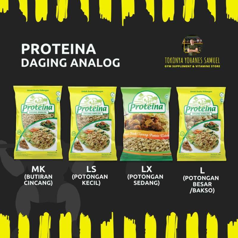 Jual Proteina Daging Nabati Mk Termurah - Harga Grosir Terupdate Hari ...