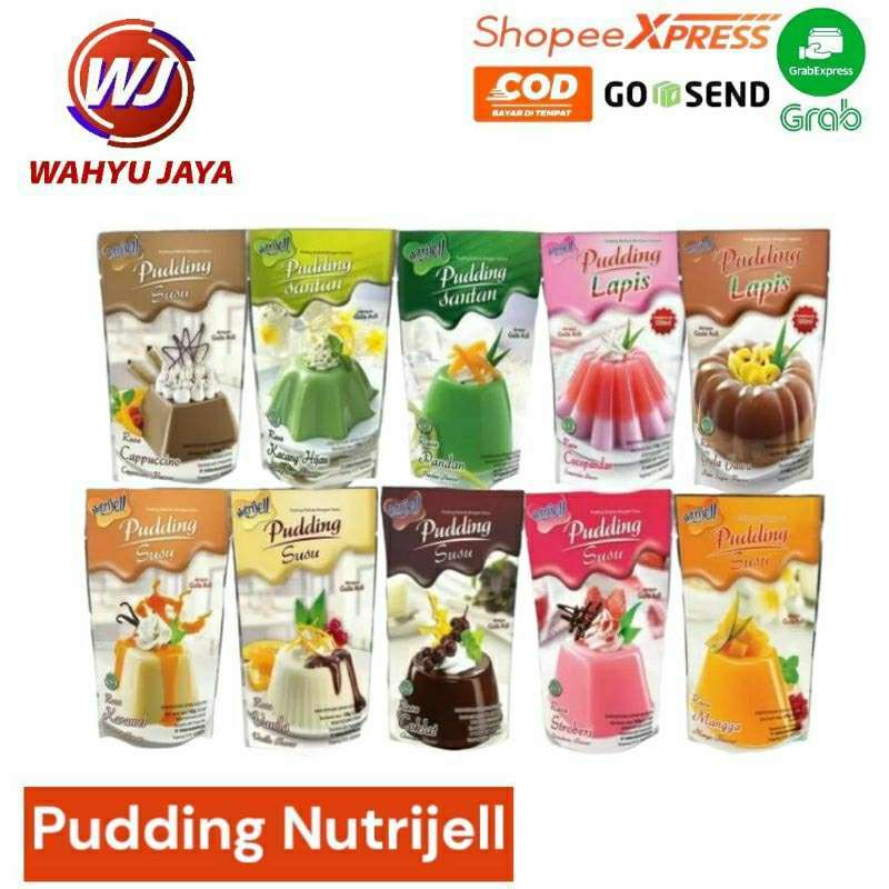 Jual Pudding Nutrijell 110gram All Variant Rasa - Lapis Cocopandan Di ...