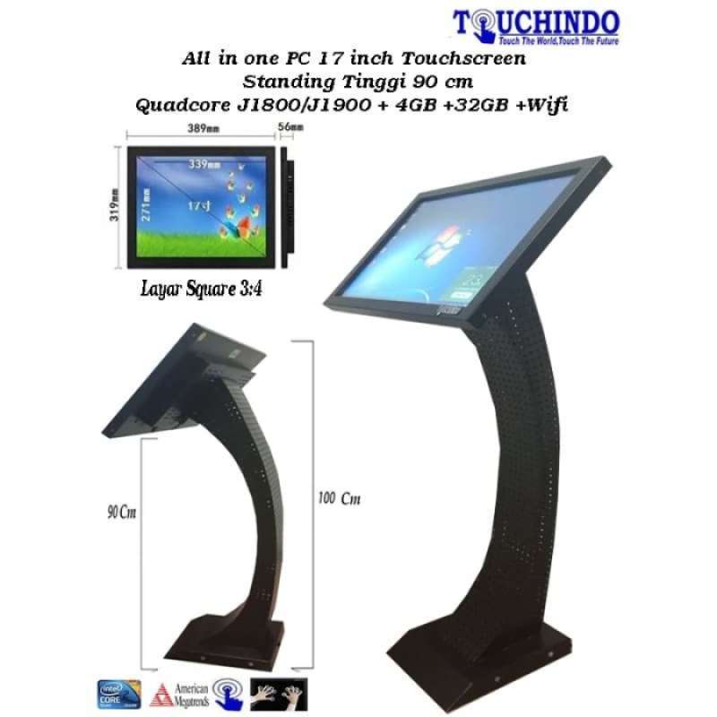 Promo All In One Pc Touchscreen 17 Inch Standing Tinggi 1 Meter ...