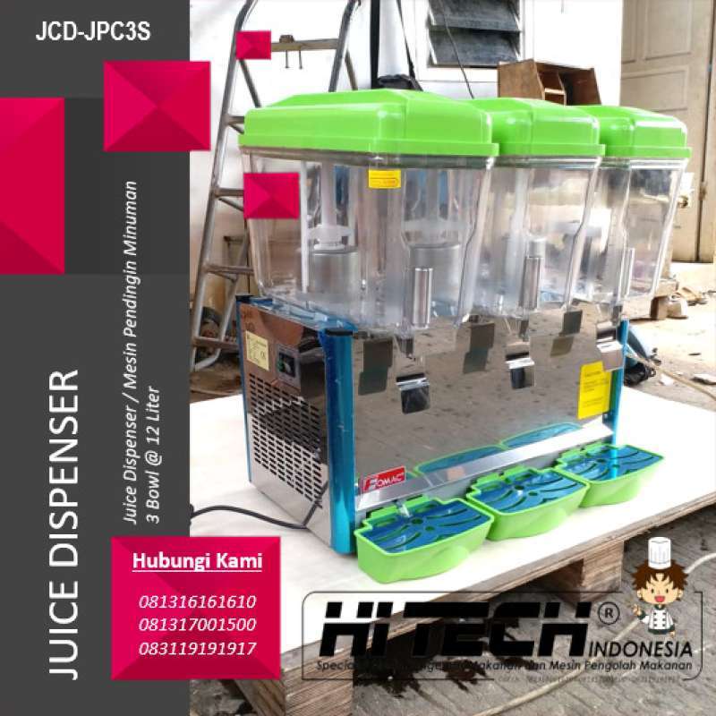 Promo Juice Jus Dispenser 3 Tabung Jcd-jpc3s Mesin Pendingin Minuman Diskon 23% Di Seller Sentra ...