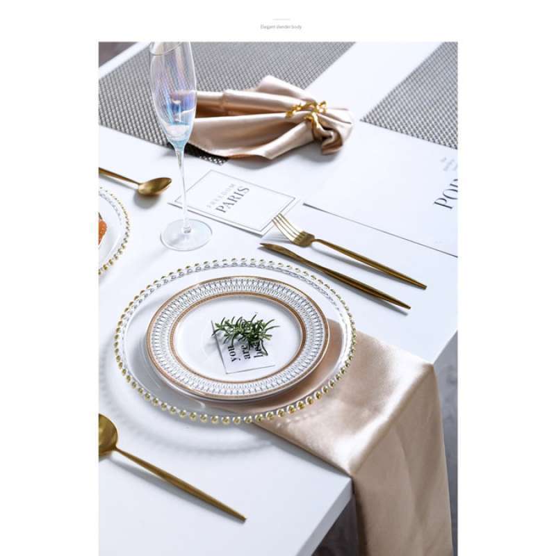 Promo Fine Dining Set Moroccan/ Dinner Set Plate/ Piring Makan/ Fine ...