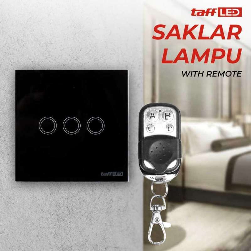 Jual Saklar Lampu Luxury Touch Led With Remote Xjg-dh001 Sakelar ...